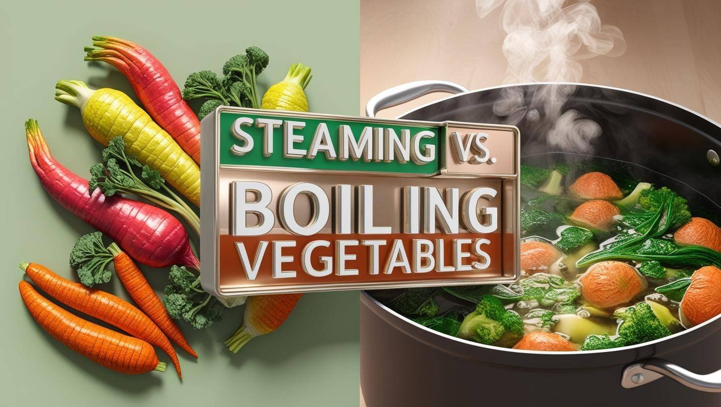 Steaming vs. Boiling Vegetables: Which Is Better for Your Health and Taste?